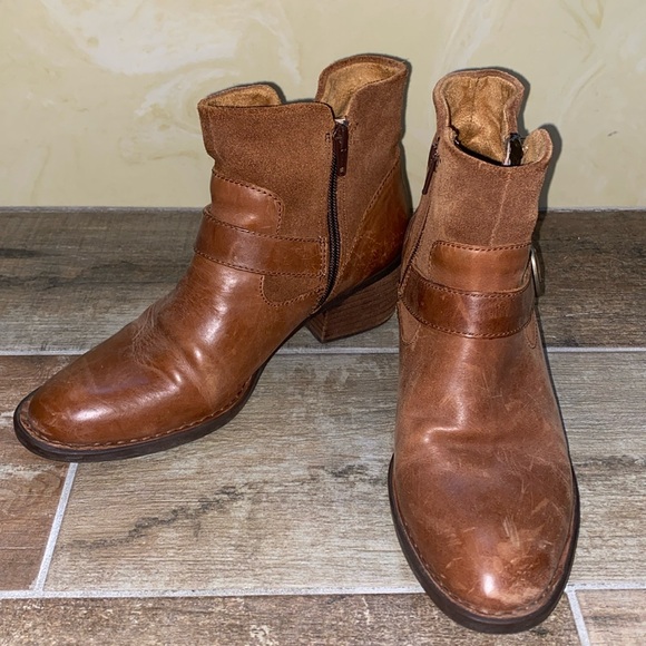 Born | Shoes | Born Brown Leather Boots | Poshmark